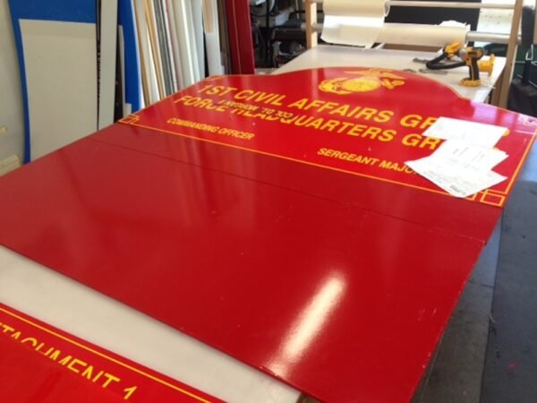 USMC Camel Back Signs - Signs For San Diego